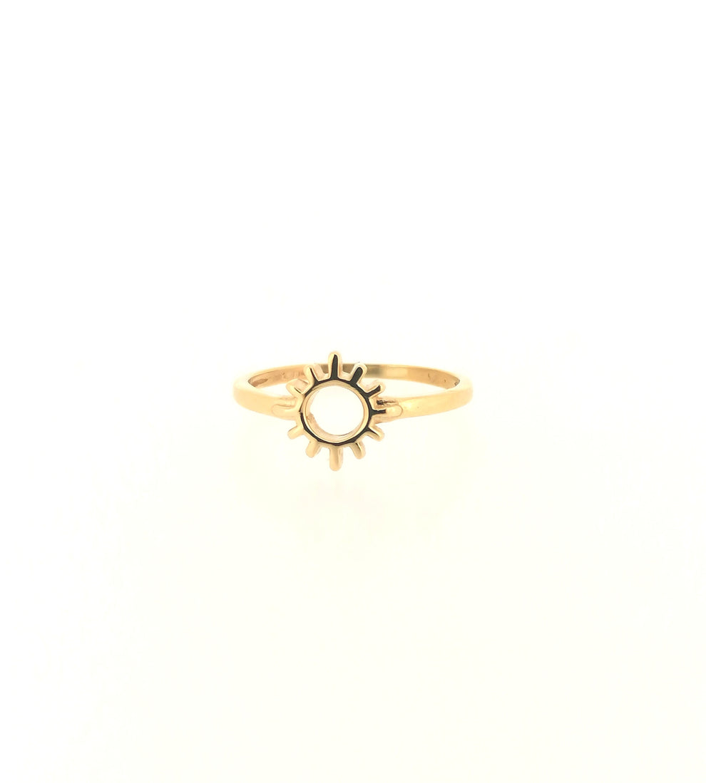 Sun Ring 9ct Yellow Gold – Stephen Knapper